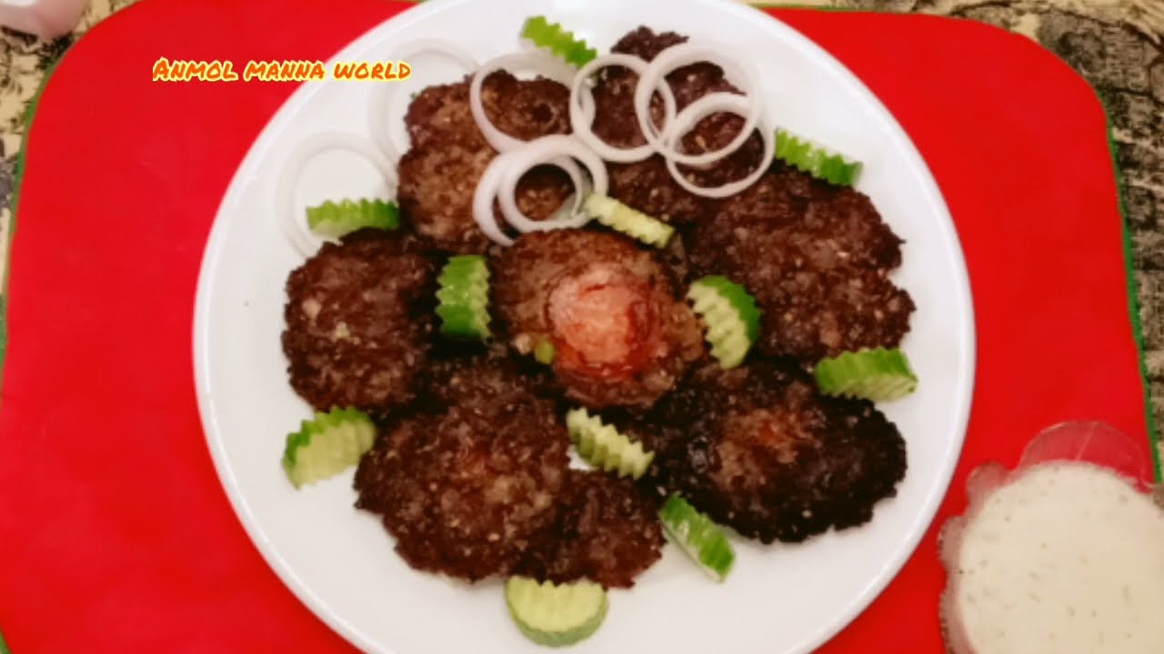 Chappli Kabab Recipe || Peshawari styal chappali kebab ki asan recipe ...