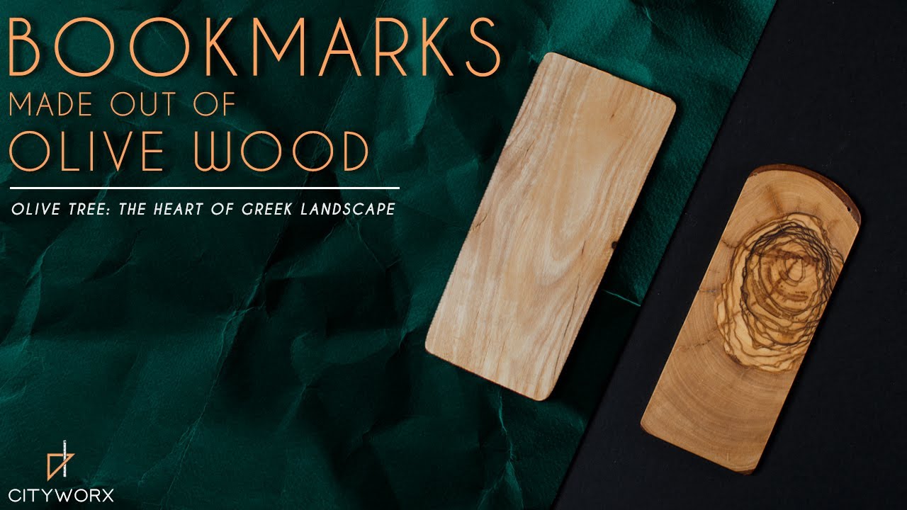 Olive Wood Bookmarks | CityWorx - YouTube