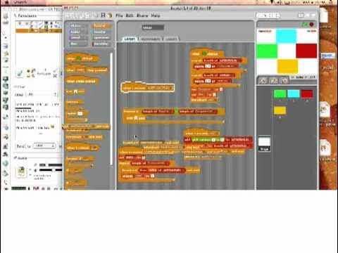 Using Lists and Strings in Scratch Part III of VII - YouTube