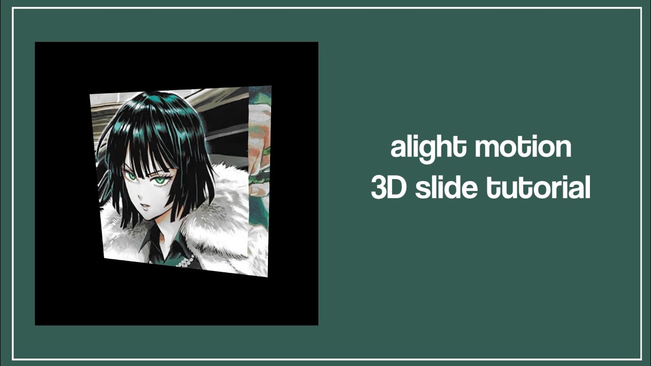3D slide tutorial || alight motion - YouTube