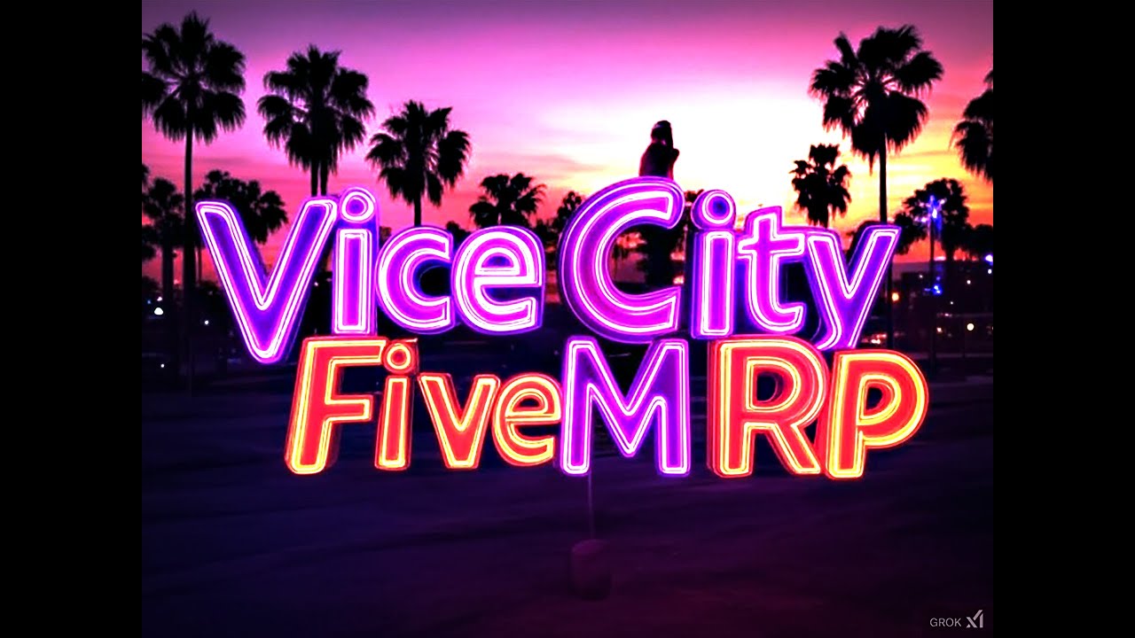 Vice City RP on FiveM - YouTube