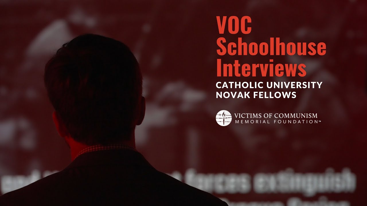 VOC Schoolhouse Interviews: Catholic University Novak Fellows - YouTube