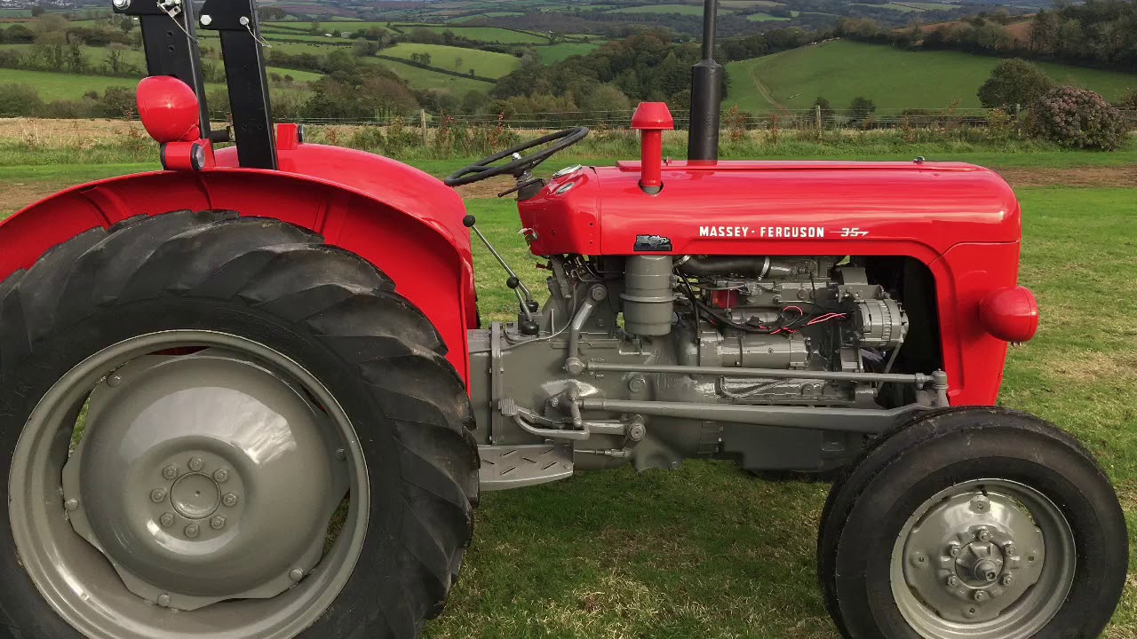 Massey Ferguson 35 restoration - YouTube