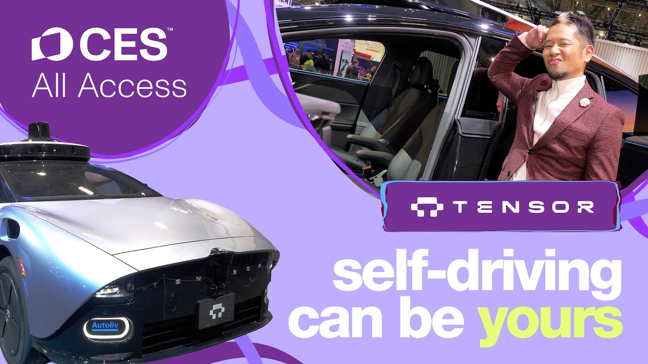 Meet the World’s First Personal Robocar | Tensor Auto at CES 2026 - YouTube