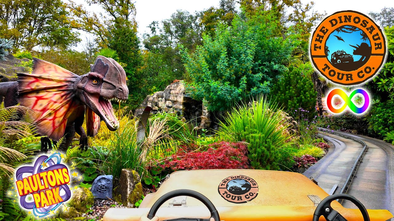The Dinosaur Tour Co. Full Ride POV at Paultons Park | Peppa Pig World ...