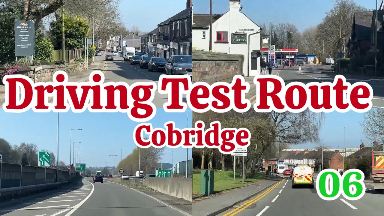 Driving Test Route 06 | Cobridge | Stoke-on-Trent | 2025 - YouTube
