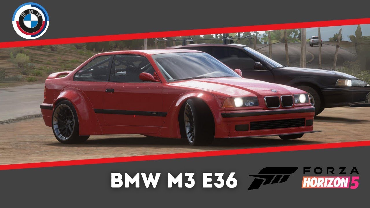 Forza Horizon 5 - BMW M3 E36 - YouTube