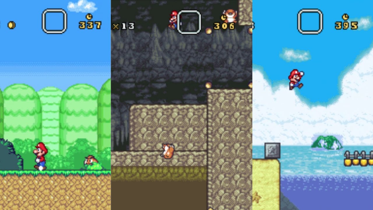 Mario's Redrawn Adventure Demo Rom Hack - YouTube