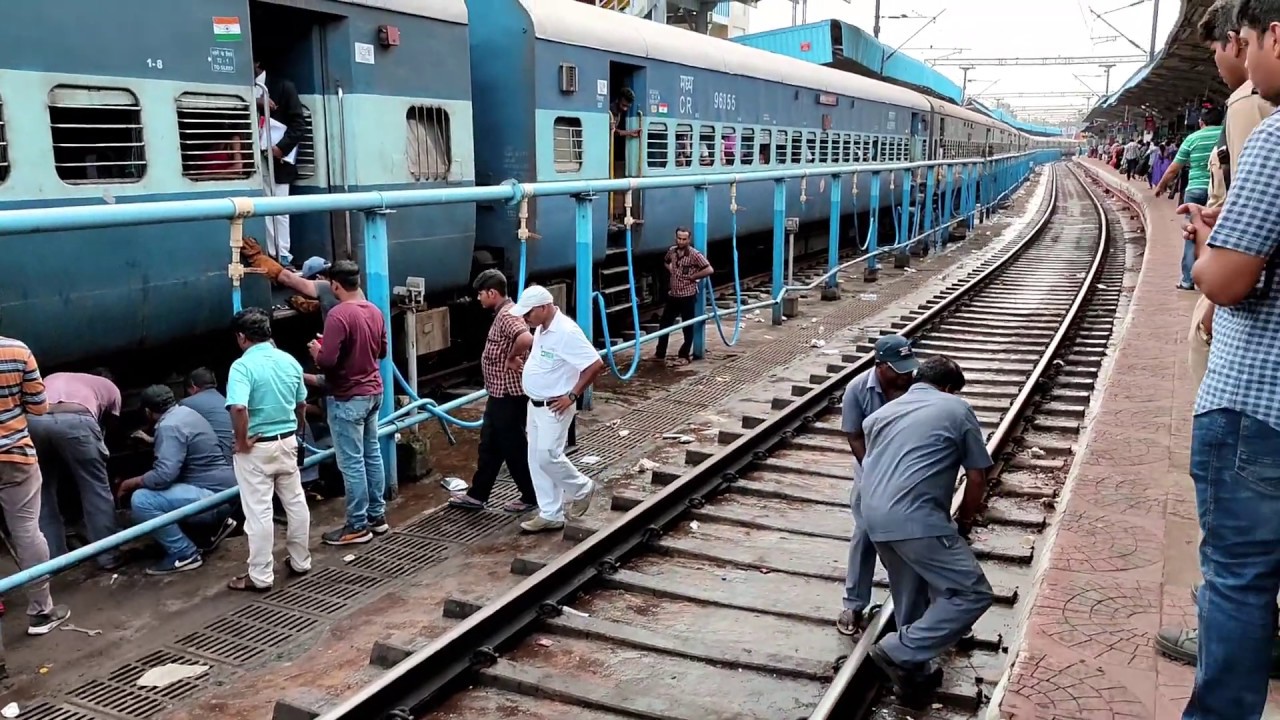 Replacement of Broken Bolster Spring of Train at Railway Station for ...