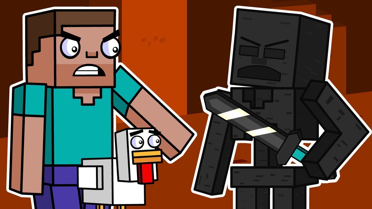 Skeleton Fortress Escape | Block Squad (Minecraft Animation) - YouTube