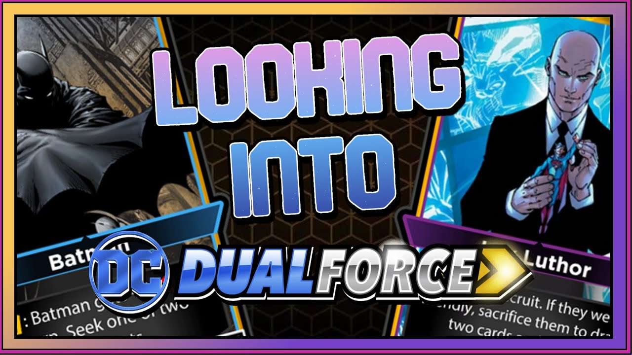 Checking out the Closed Beta | DC Dual Force First Look (Batman/Lex ...