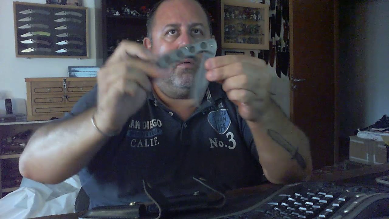 Coltello BUCK 560x Titanium Hunter Knife - YouTube