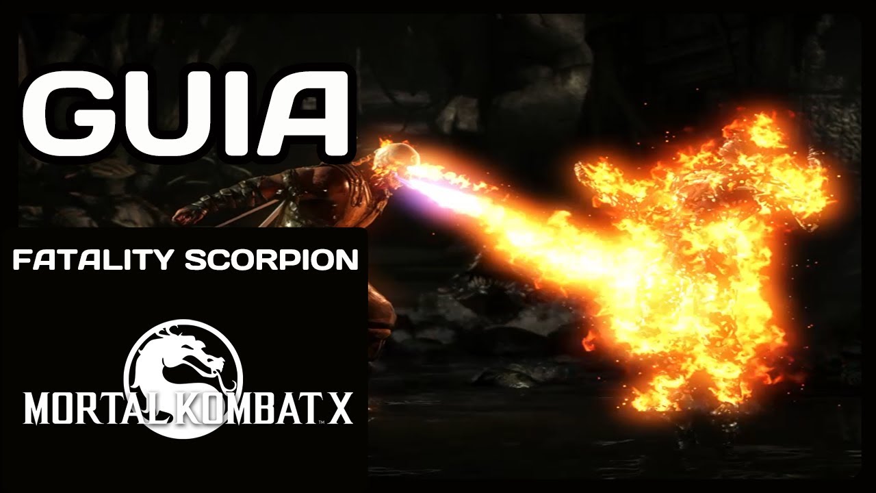 Klassic Fatality Scorpion Toasty Mortal Kombat X - YouTube