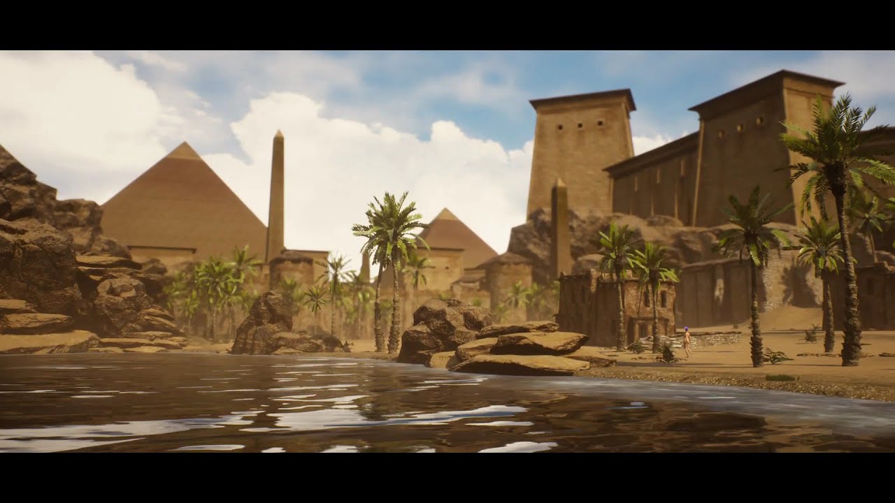 Short Egyption render ..... I have more to work on it ! - YouTube
