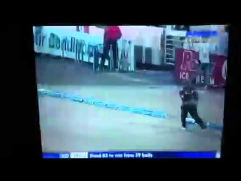 Duncan Fletcher angry about Ajmal's action