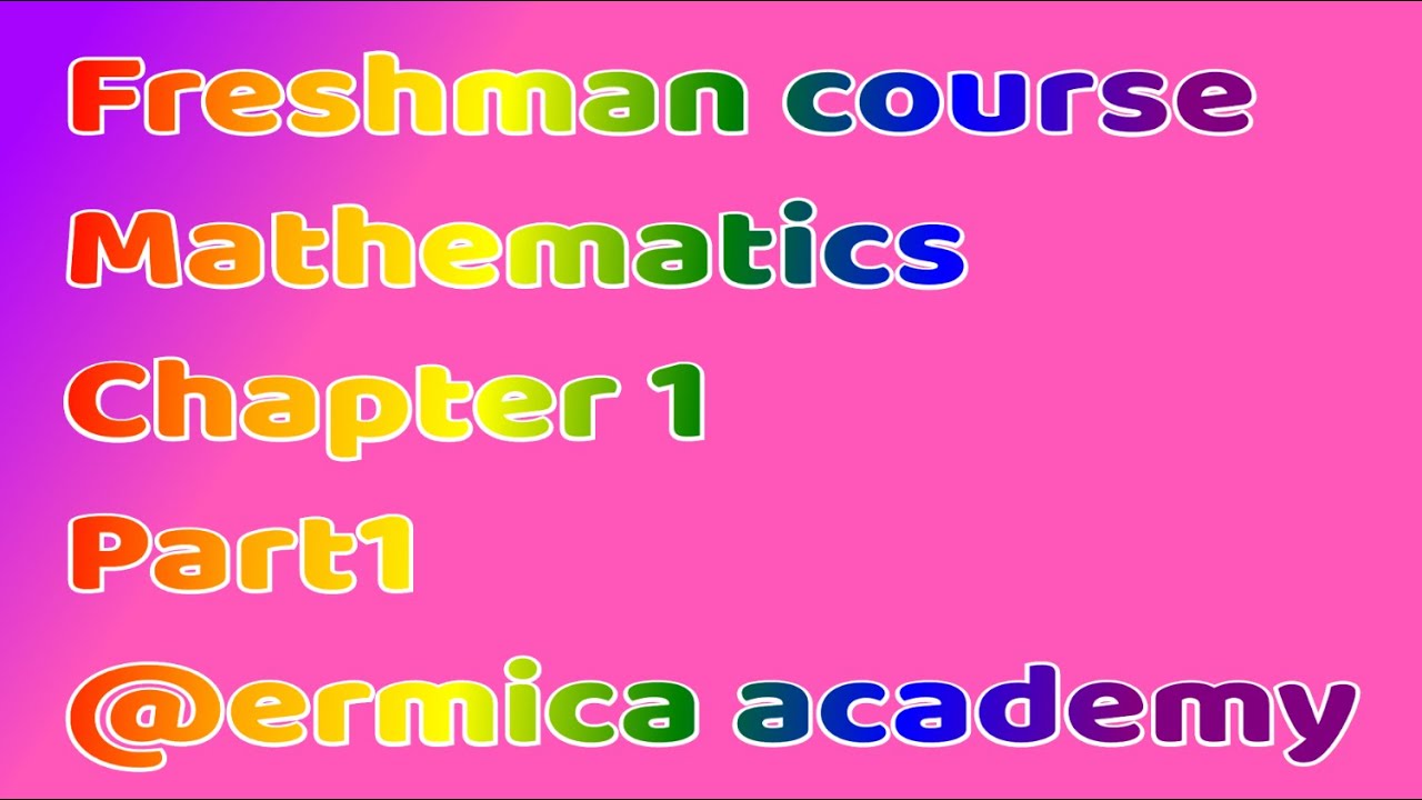 mathematics freshman course chapter 1|proposition|logical connectives ...
