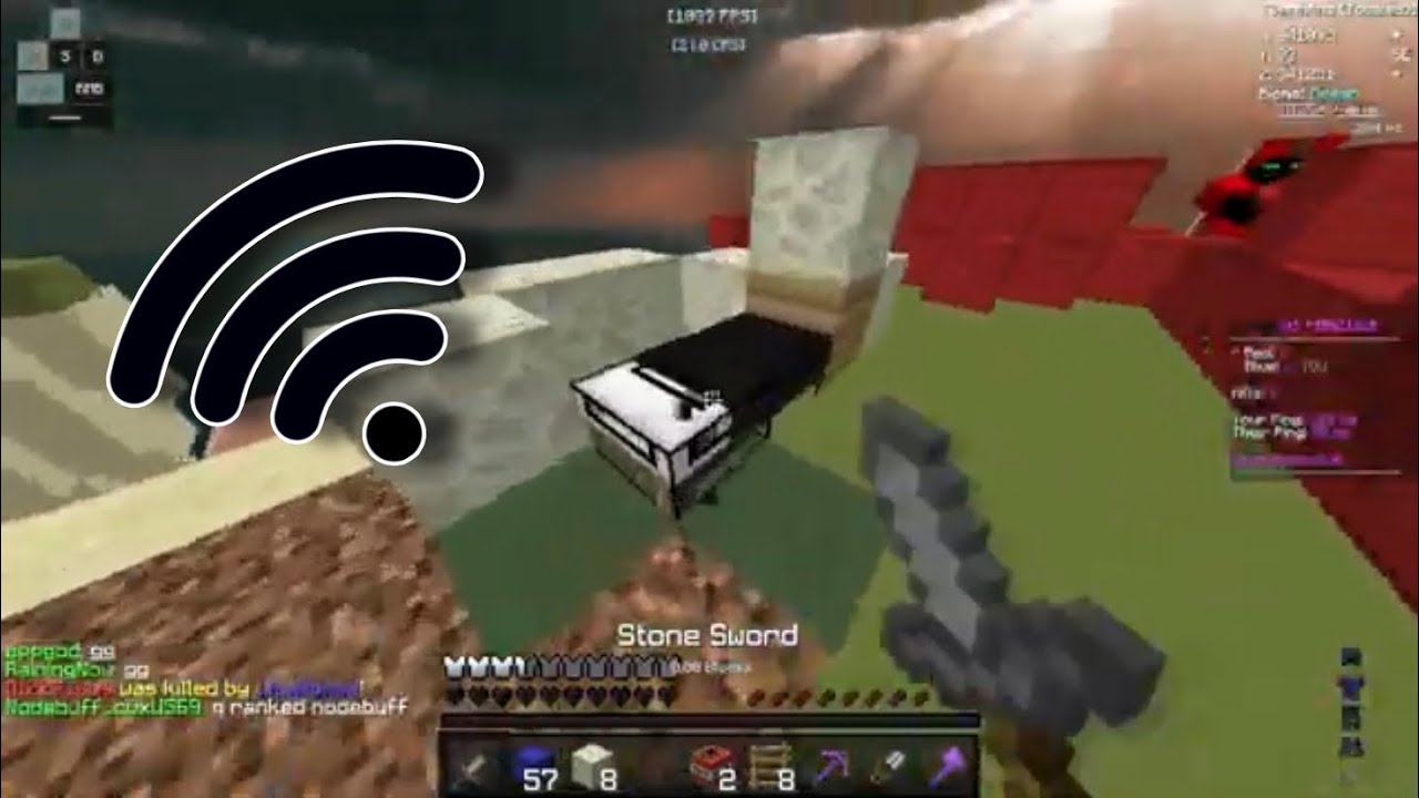 winning with the worst internet possible... (300MS) - YouTube
