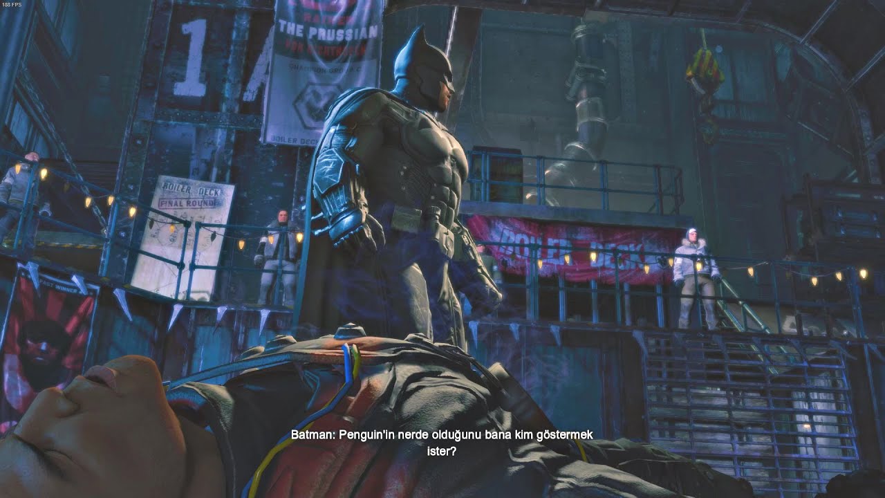 Batman: Arkham Origins - Part 4 ELECTROCUTIONER FİGHT - YouTube
