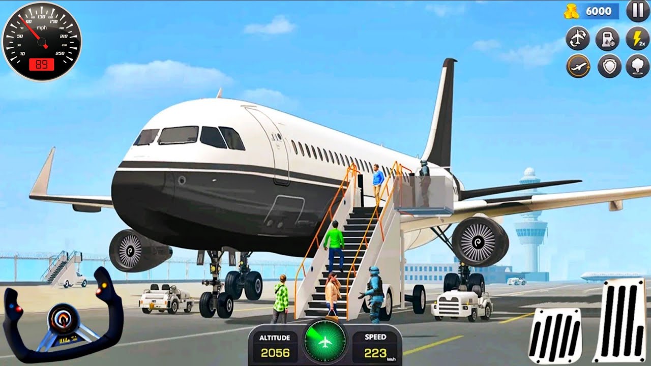 Flight Airplane City Pilot Games | Plane Boeing Emergency Landing ...
