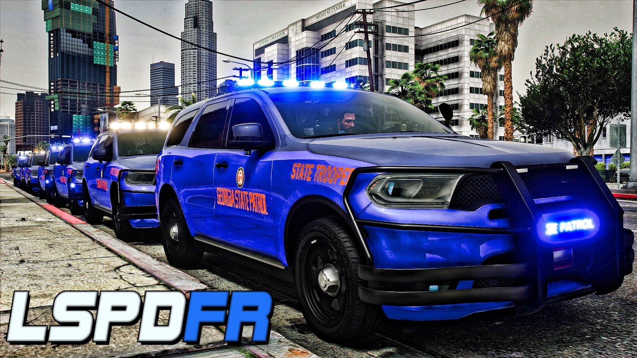 GTA 5 MODS LSPDFR NEW GSP DURANGO IN GTA 5 - YouTube