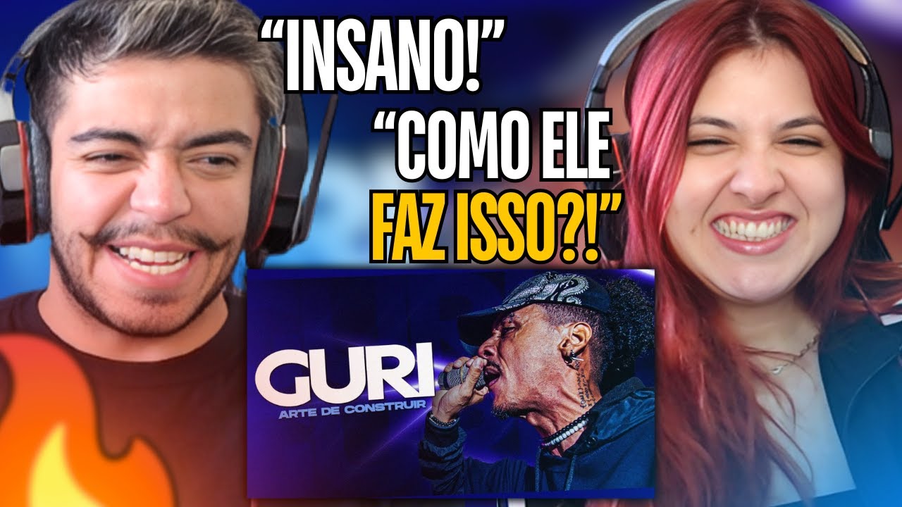 GURI 2024, a arte de construir rima! REACT EM CASAL - YouTube