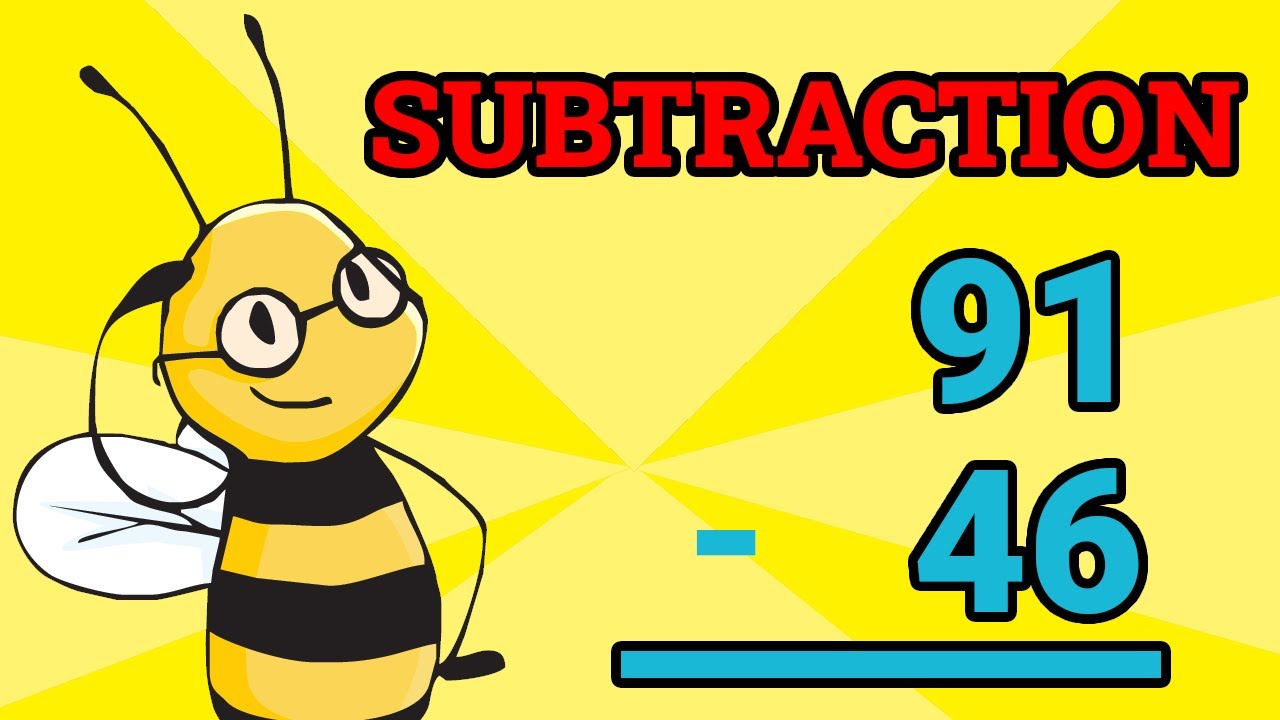 SUBTRACTION : Subtract 2-Digit Numbers - YouTube