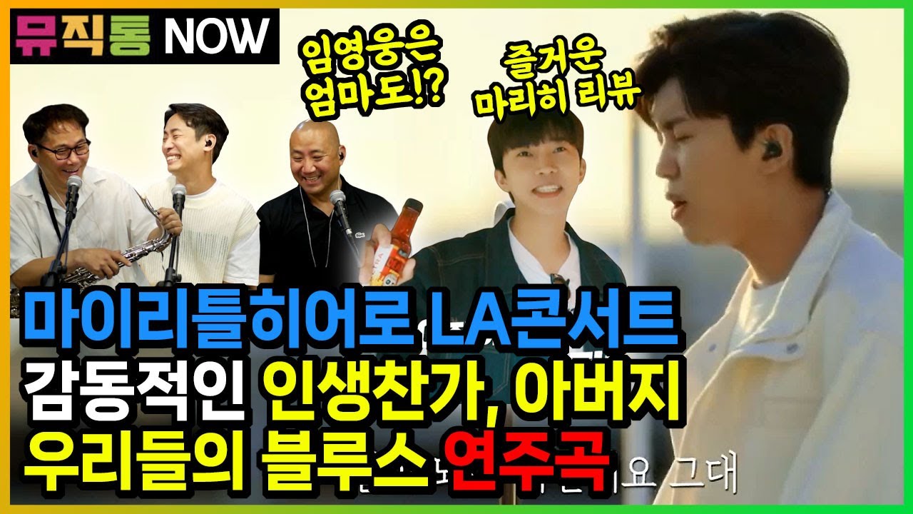 프로 연주자가 이야기와 함께하는 임영웅 마이리틀히어로 이야기 감동적인 인생찬가 아버지 우리들의 블루스 뮤직통라이브색소폰