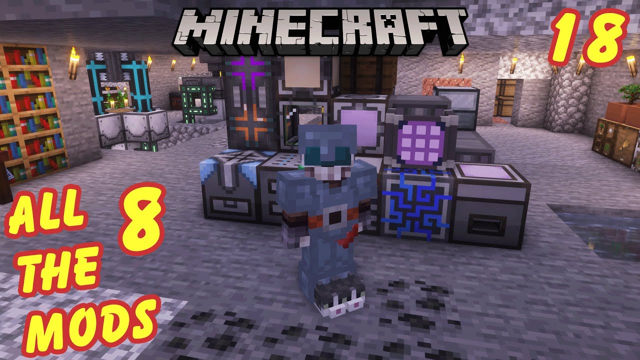 Gateways To Eternity - ATM8 - 18 - YouTube