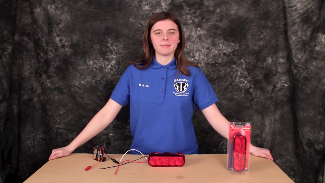 Maxxima 6 LED Red Oval Stop/Tail/Turn Light Demo - YouTube