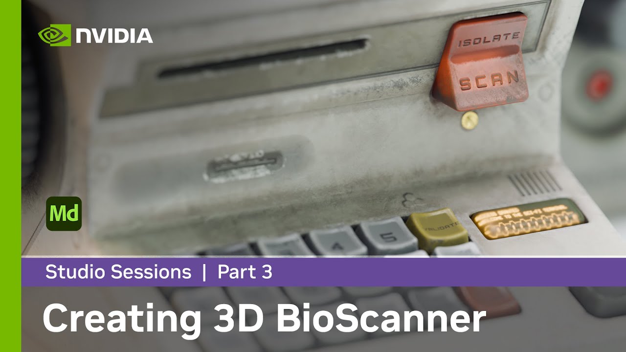 Creating a 3D BioScanner Concept w/ Pablo Muñoz Gómez Part 3: Modeling ...
