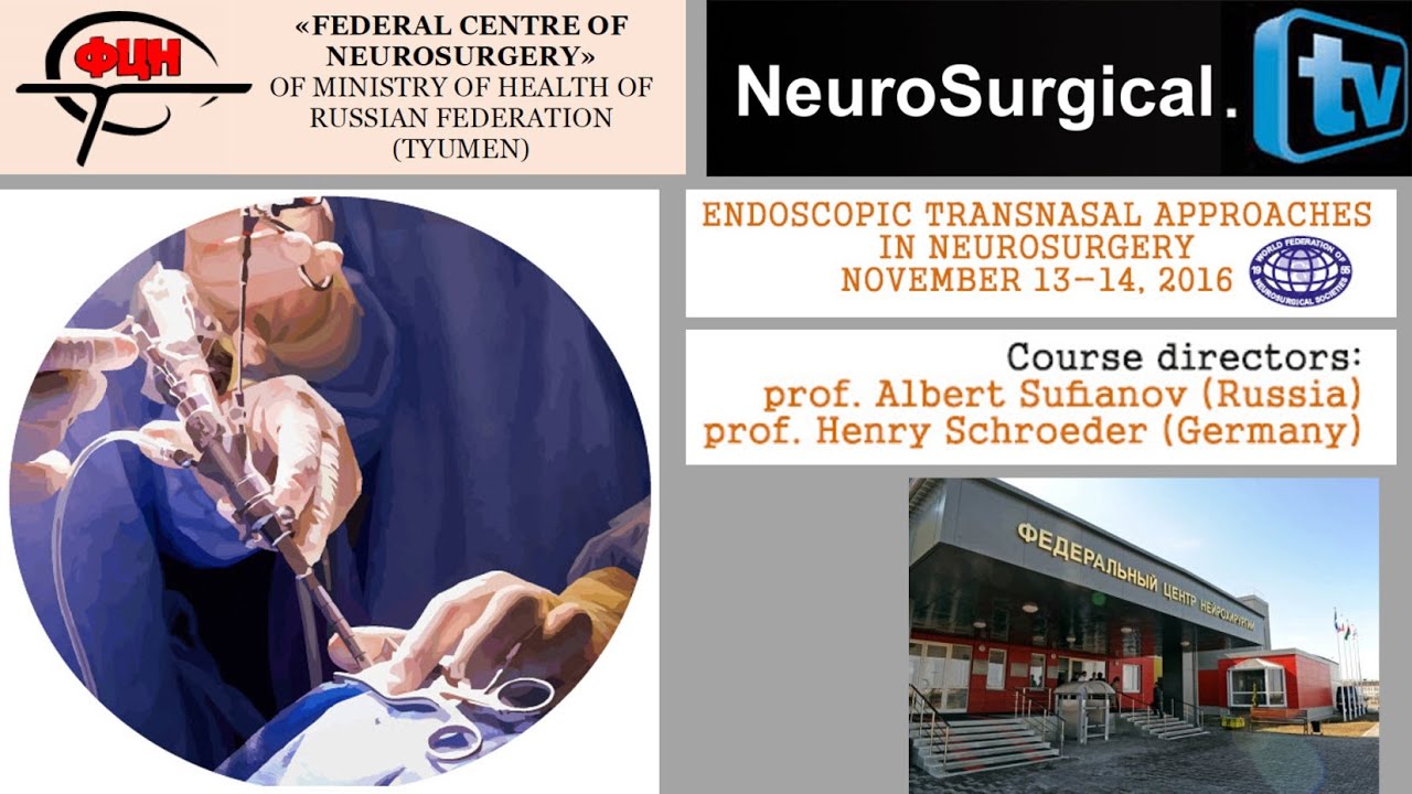 Endoscopy Transnasal Approaches - Tyumen 2016 - YouTube