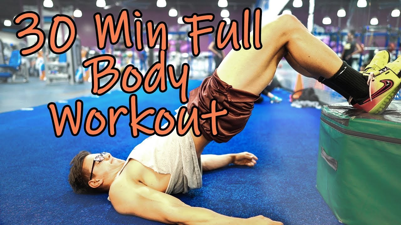 30 MIN FULL BODY WORKOUT | For Home and Traveling - YouTube