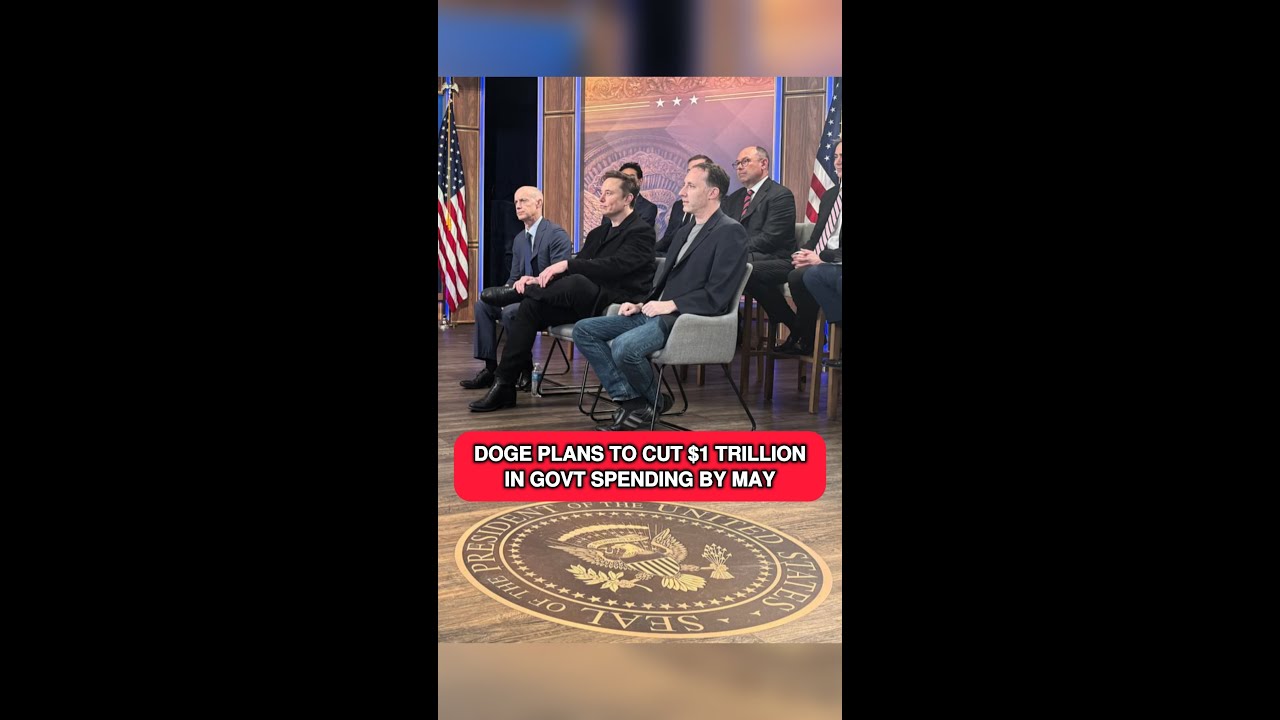 DOGE PLANS TO CUT 1 TRILLION BY MAY #shorts - YouTube