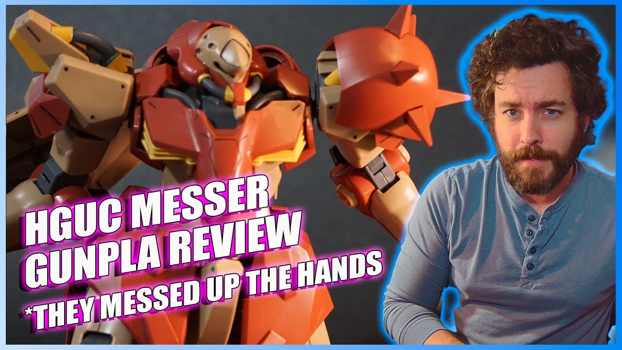 This Messer GUNPLA is lacking...but AWESOME! [Gundam Hathaway Review ...