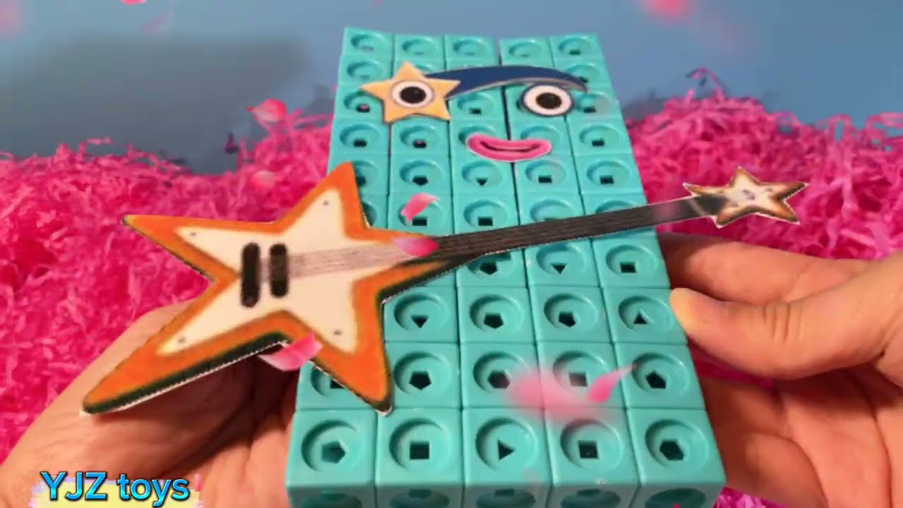 Making numberblocks 1-10 and 50 to 59 50 clubs from MathLink Cubes with ...
