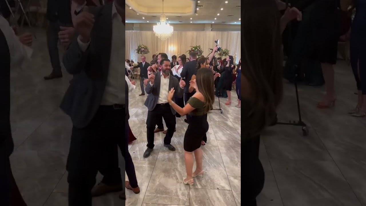 Party time at Albanian wedding. Albanian dance - YouTube