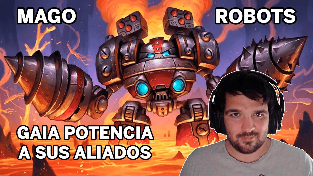 Mago Robots - Mazos de la Ciudad Sumergida | HEARTHSTONE ESPAÑOL - YouTube