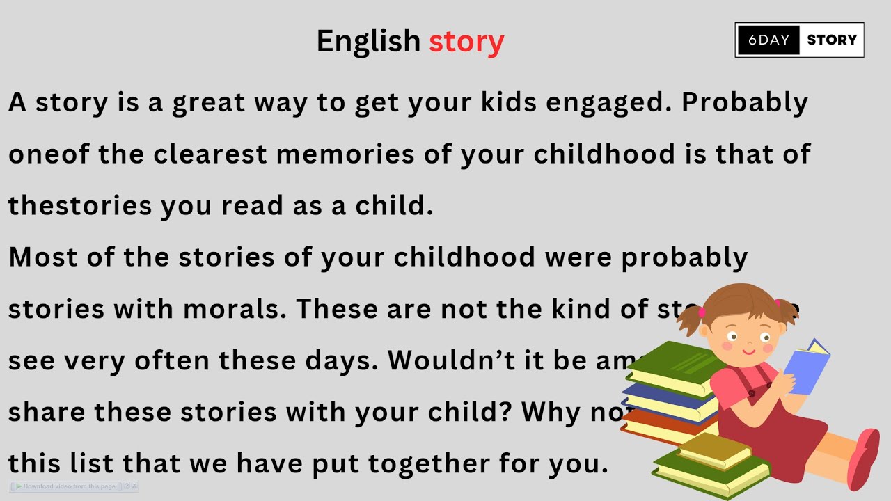 Learn English through story English practice English story US story ...