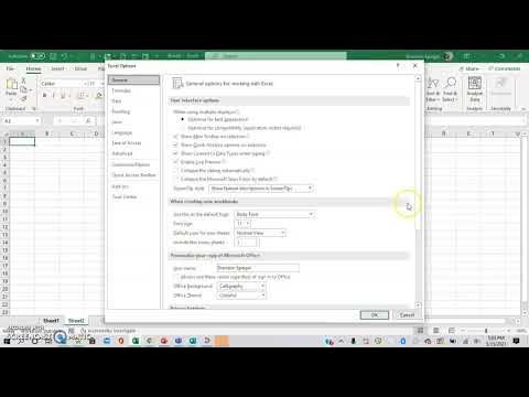 How To Change The Office Theme In Microsoft Excel! #Tutorial #Shorts ...