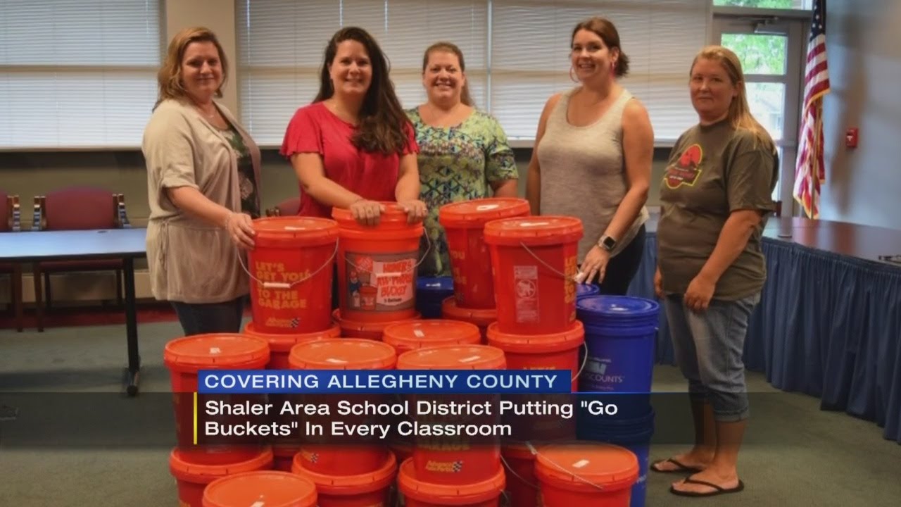 Local school district adding 'go buckets' to some classrooms - YouTube
