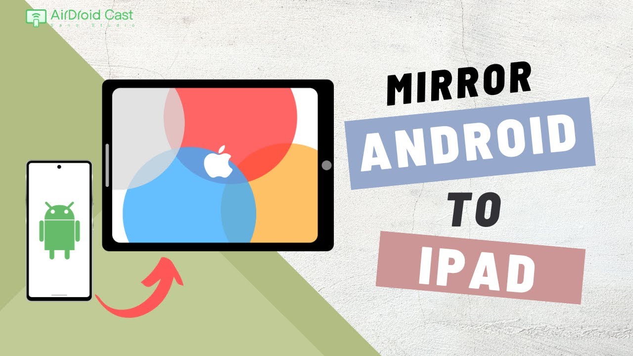 How to Mirror Android to iPad Easily - YouTube