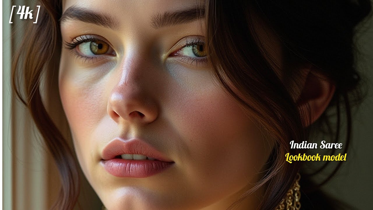 [4k] Real Indian Ai Lookbook Model - Ai Vs Real Model comparison #ai # ...