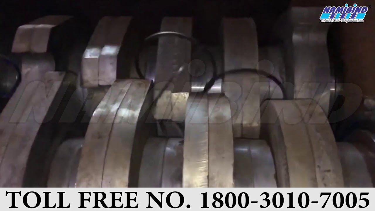 Metal Ring Cut Shredder | Namibind - YouTube