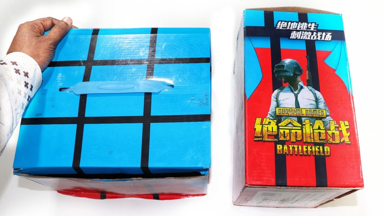 PUBG Surprise AirDrop Boxes-Chatpat toy tv-PUBG TOYS - YouTube