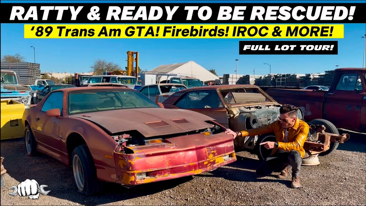 RATTY & READY TO BE RESTORED! 1989 Pontiac Trans Am GTA, Firebirds ...