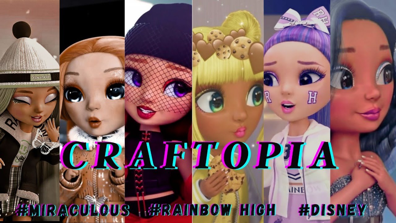 If rainbow high had an intro [remake] - YouTube