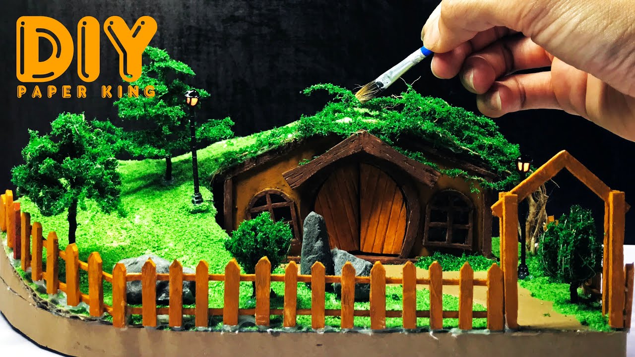 Create Your DREAM Home from CARDBOARD Boxes | DIY Paper King! - YouTube