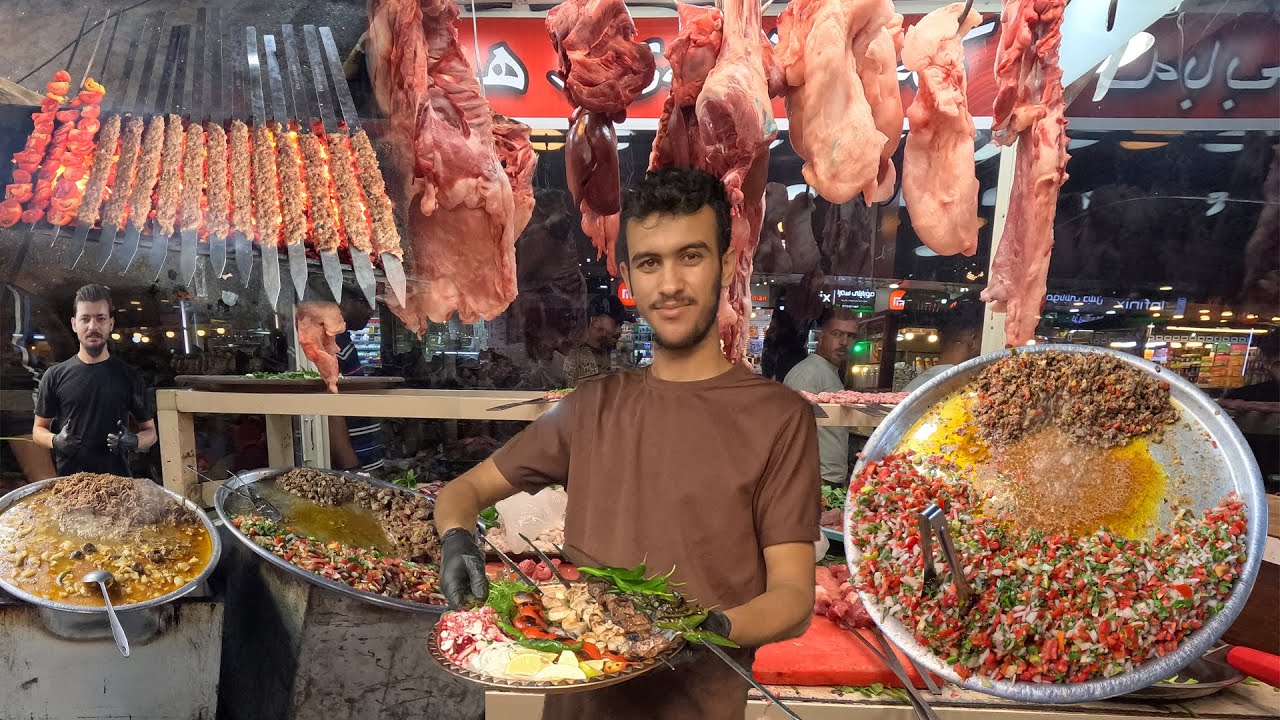 Kurdistan: Slemani Street Food at Night - The Cheapest Sandwiches in ...