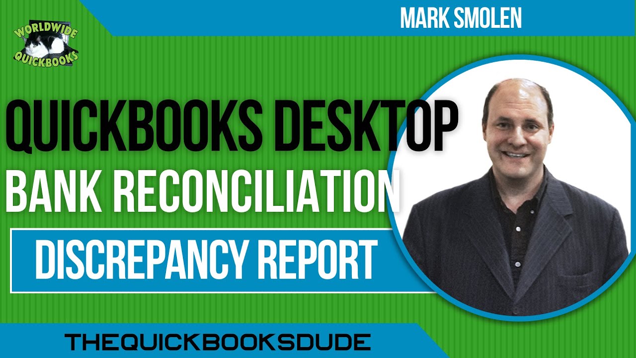 QuickBooks Desktop Reconciliation Discrepancy Report For Clean Up YouTube quickbooks-desktop-reconciliation-discrepancy-report-for-clean-up-youtube