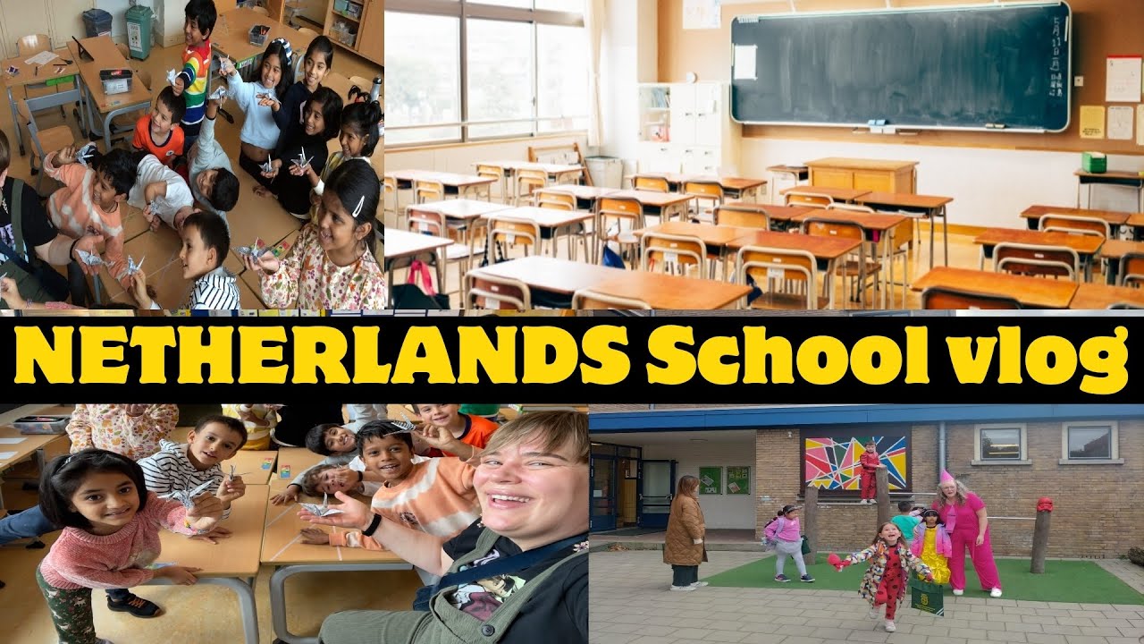 Netherlands school vlog 🎒😊 - YouTube